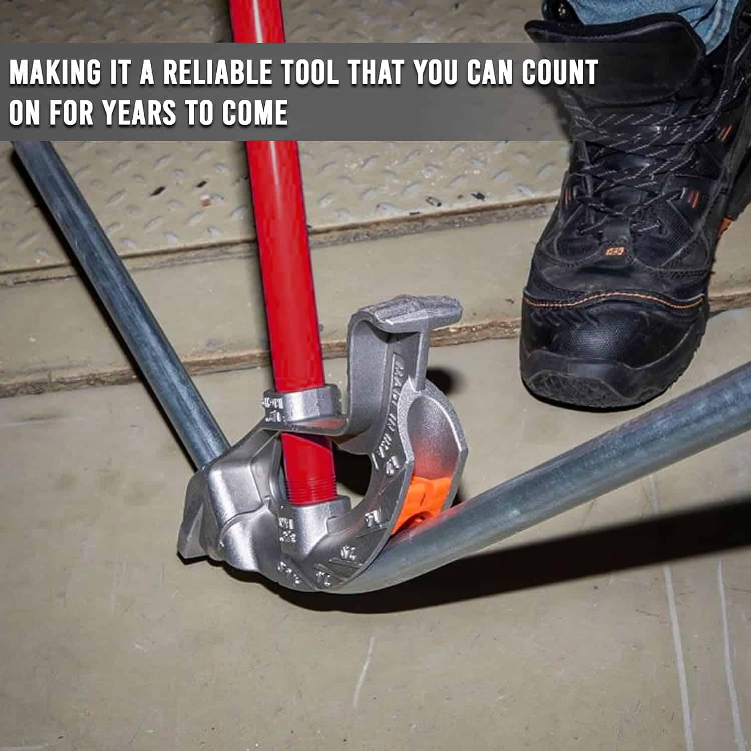 1/2” EMT Bender - Hand Bender with Head and Steel Handle - Aluminum Conduit Bender Full Assembly ...